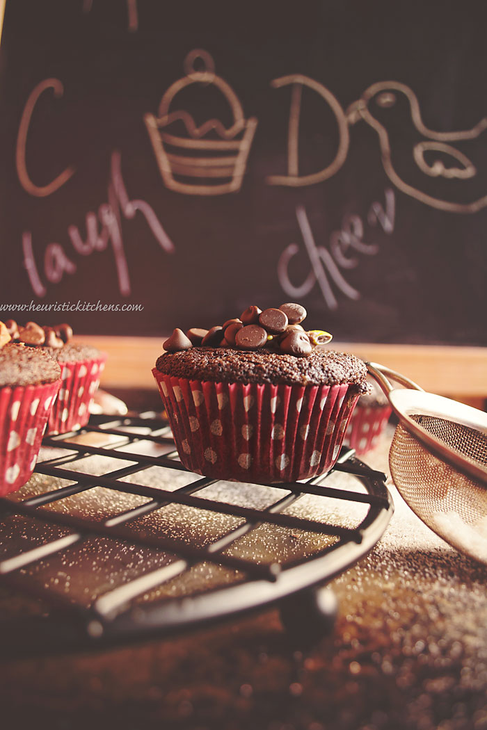 Misnomer Games | Finger millet triple chocolate muffins - Heuristic ...