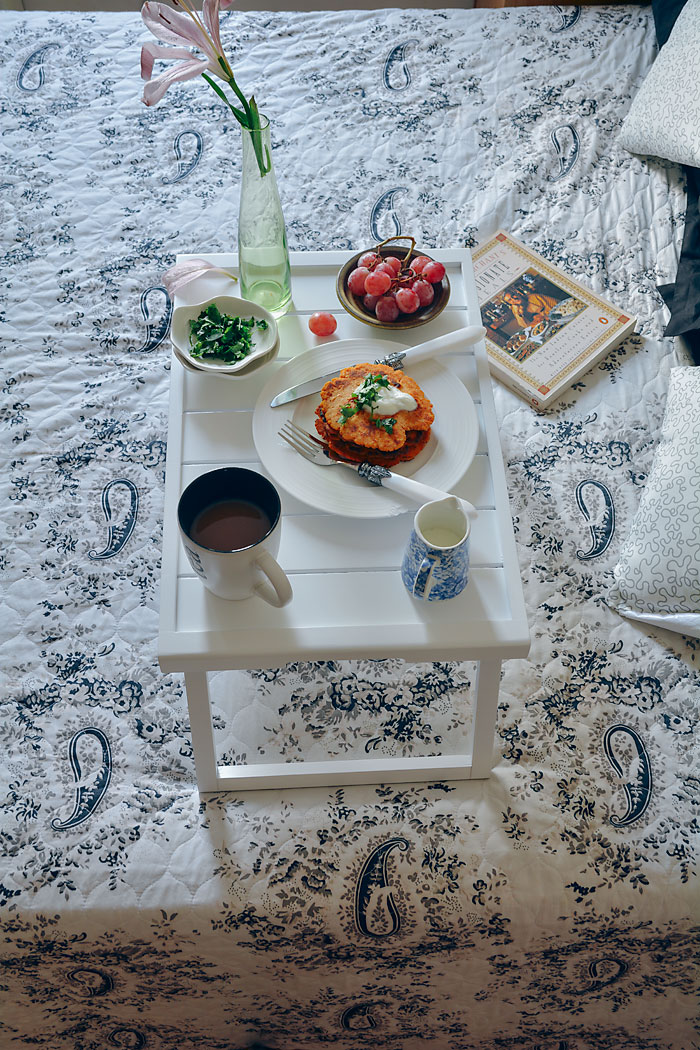 Breakfast in bed | Amaranth + Samo + Ricotta Pancakes - Heuristic Kitchens